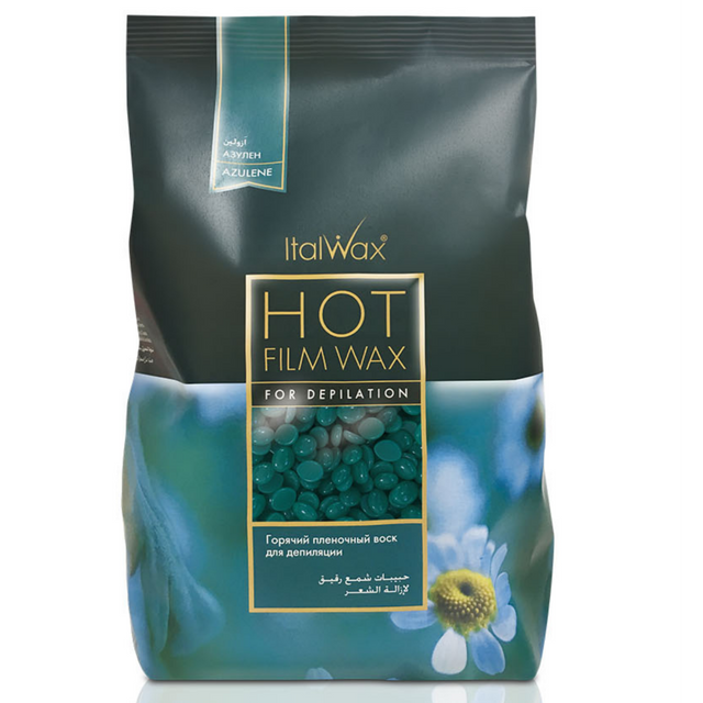 Ceara elastica profesionala granule Azulena Italwax, 1 kg – Cosmeto.ro
